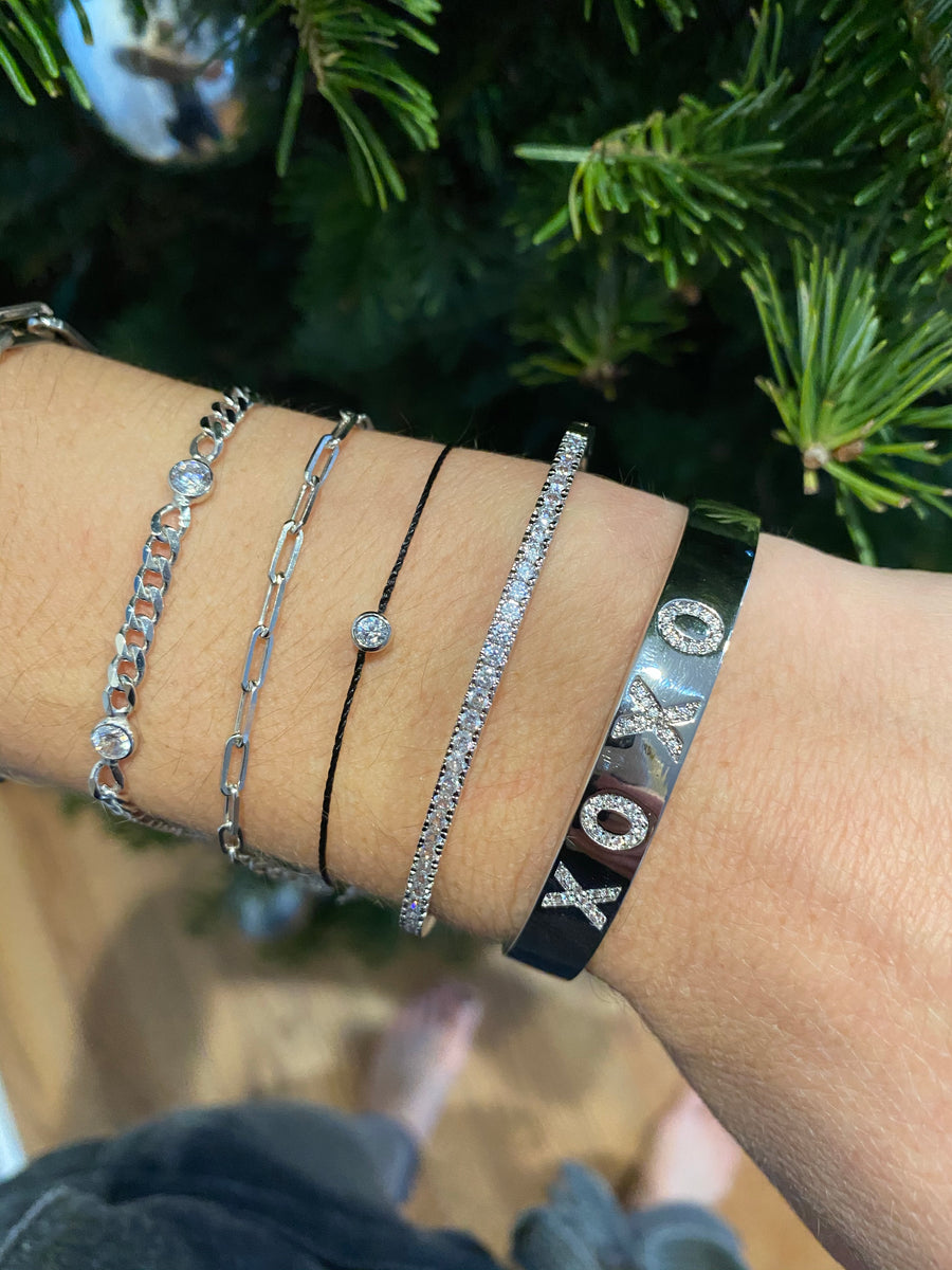 Gold Filled and CZ Bangles – Jade Skye Jewelry